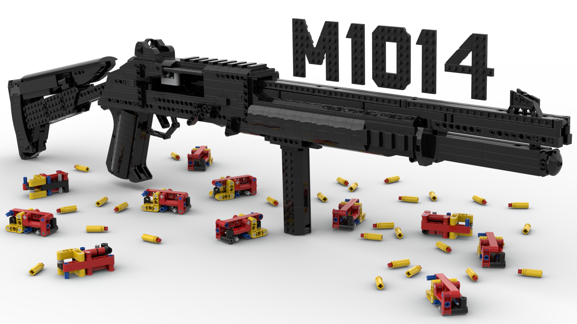 M1014 [PDF] – BEST LEGO GUNS INSTRUCTIONS & TUTORIALS