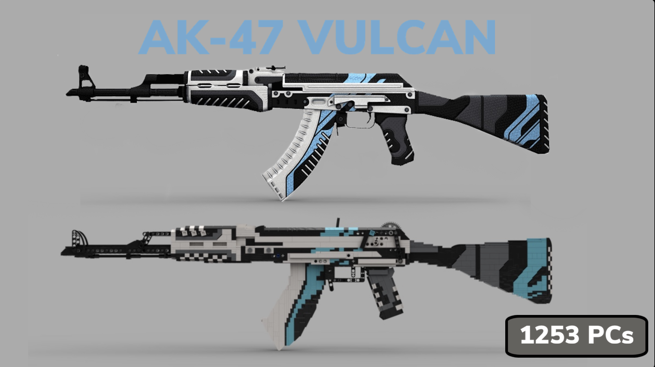 AK-47 Vulcan [PDF] – BEST LEGO GUNS INSTRUCTIONS & TUTORIALS